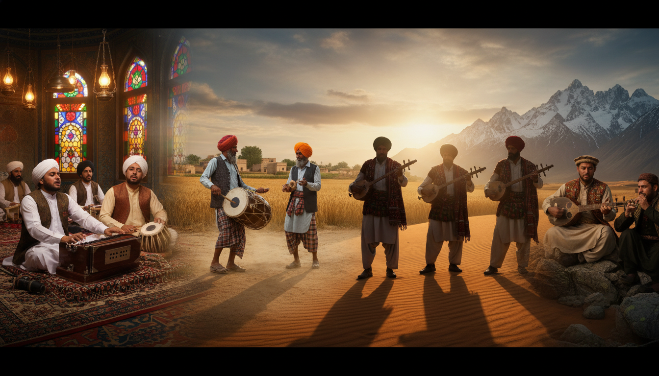 Traditional Music of Pakistan: Qawwali, Folk Traditions & Regional Roots